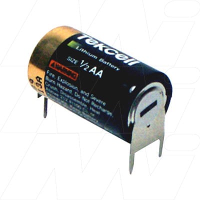 Tekcell|SB-AA02/3P|1/2AA|Lithium Thionyl|LiSOCI2|Battery|SIMPOWER